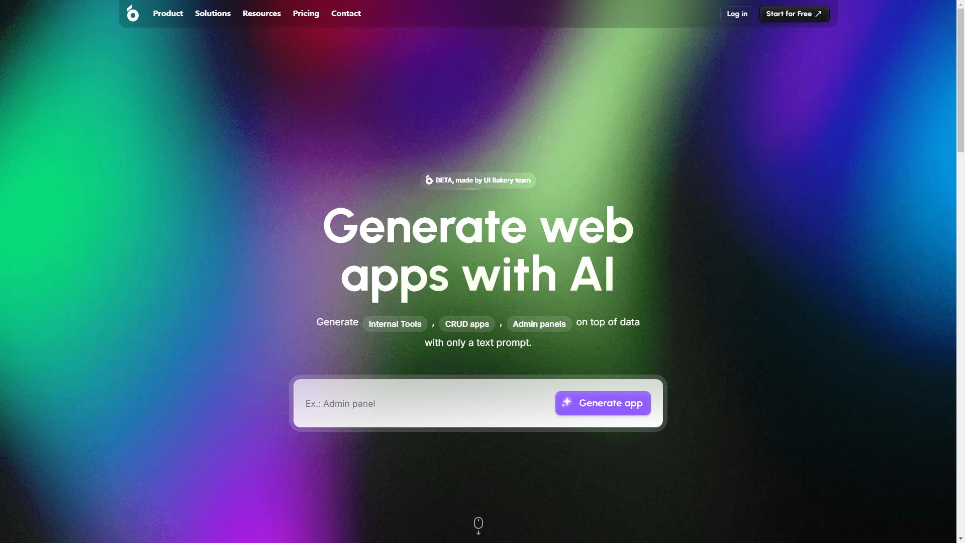 AI App Generator - 从数据中生成应用程序的智能工具