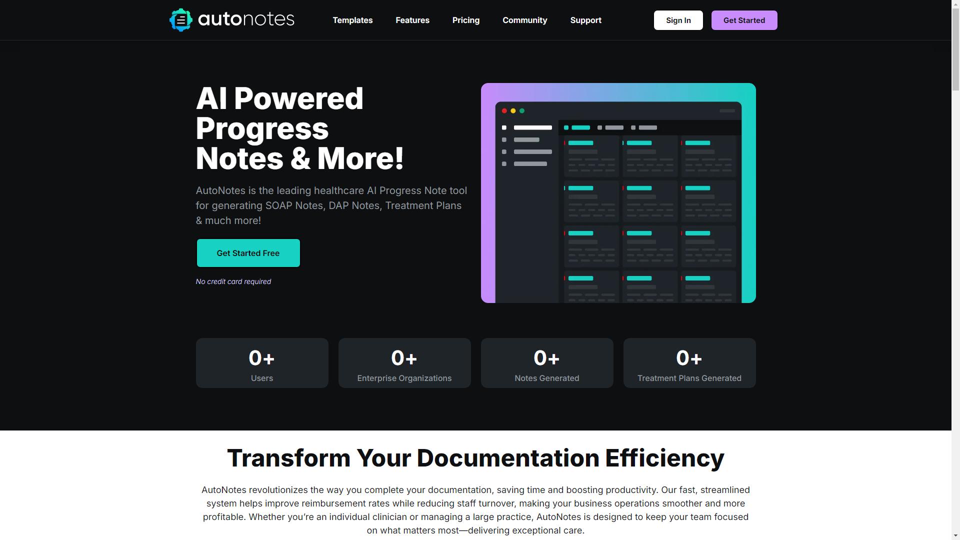 AutoNotes | #1 Free Ai Progress Notes Tool for Therapists