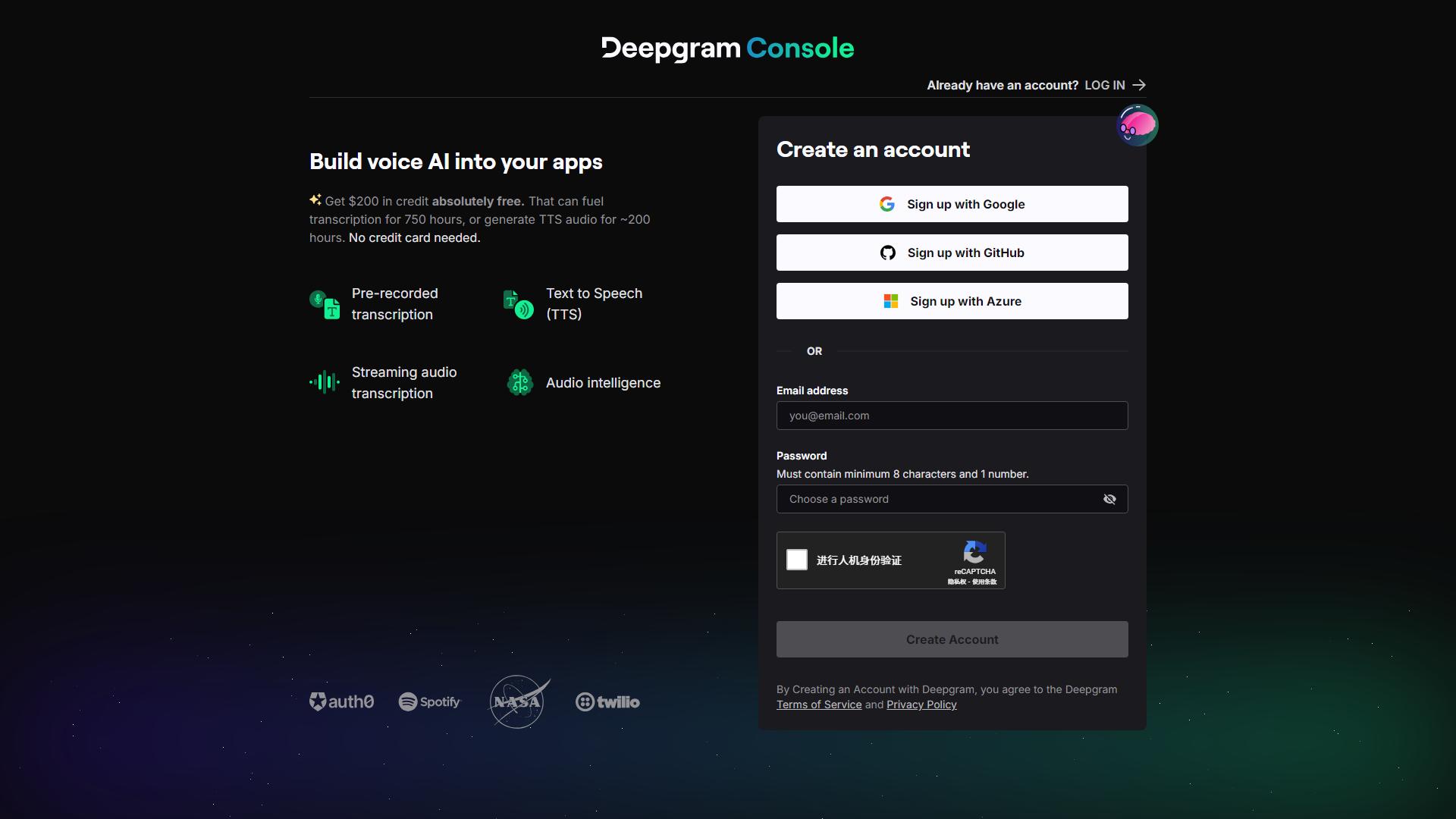 Deepgram - AI语音转文字、智能助手与语音合成工具