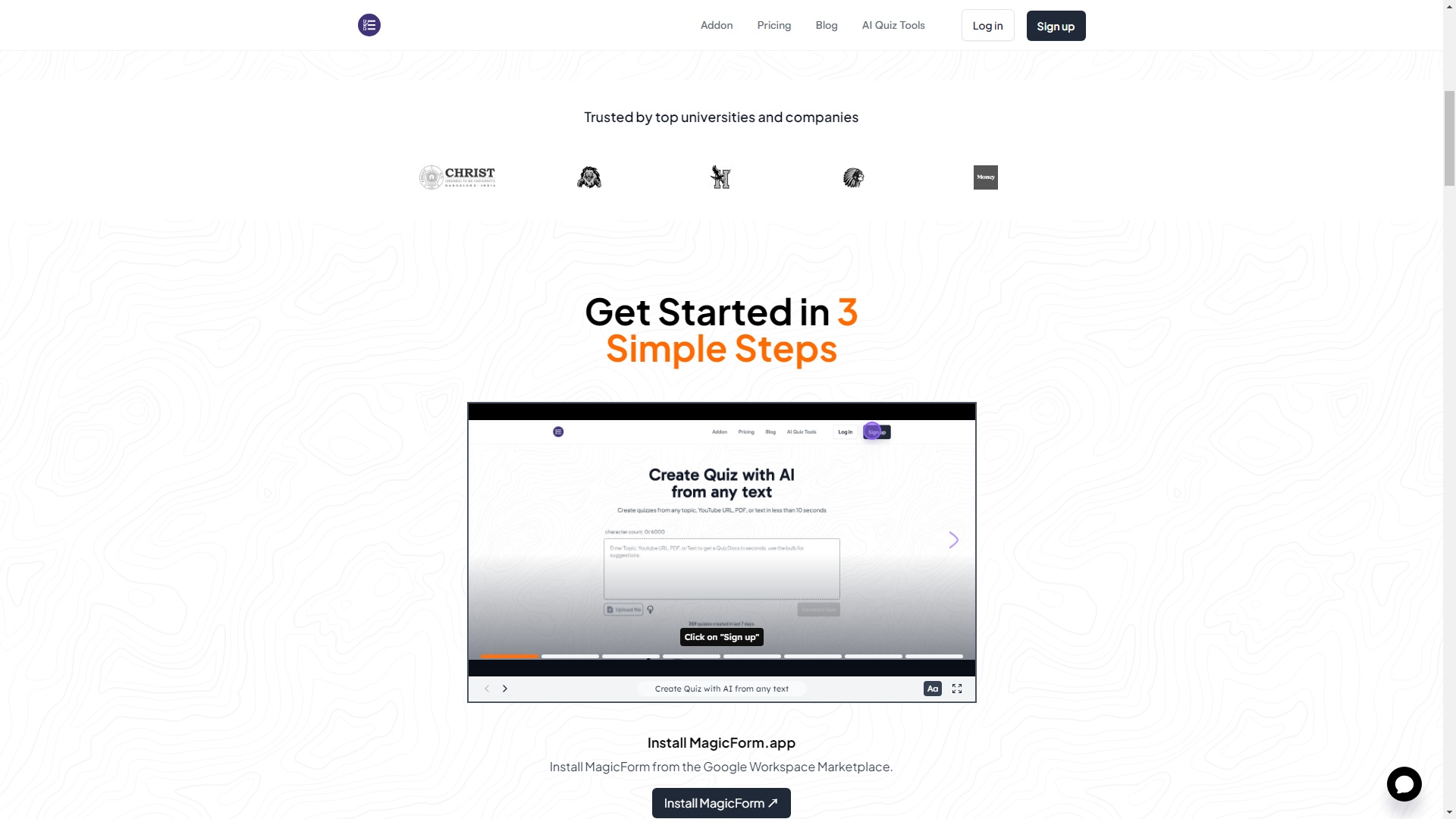 MagicForm.app - AI Quiz Generator