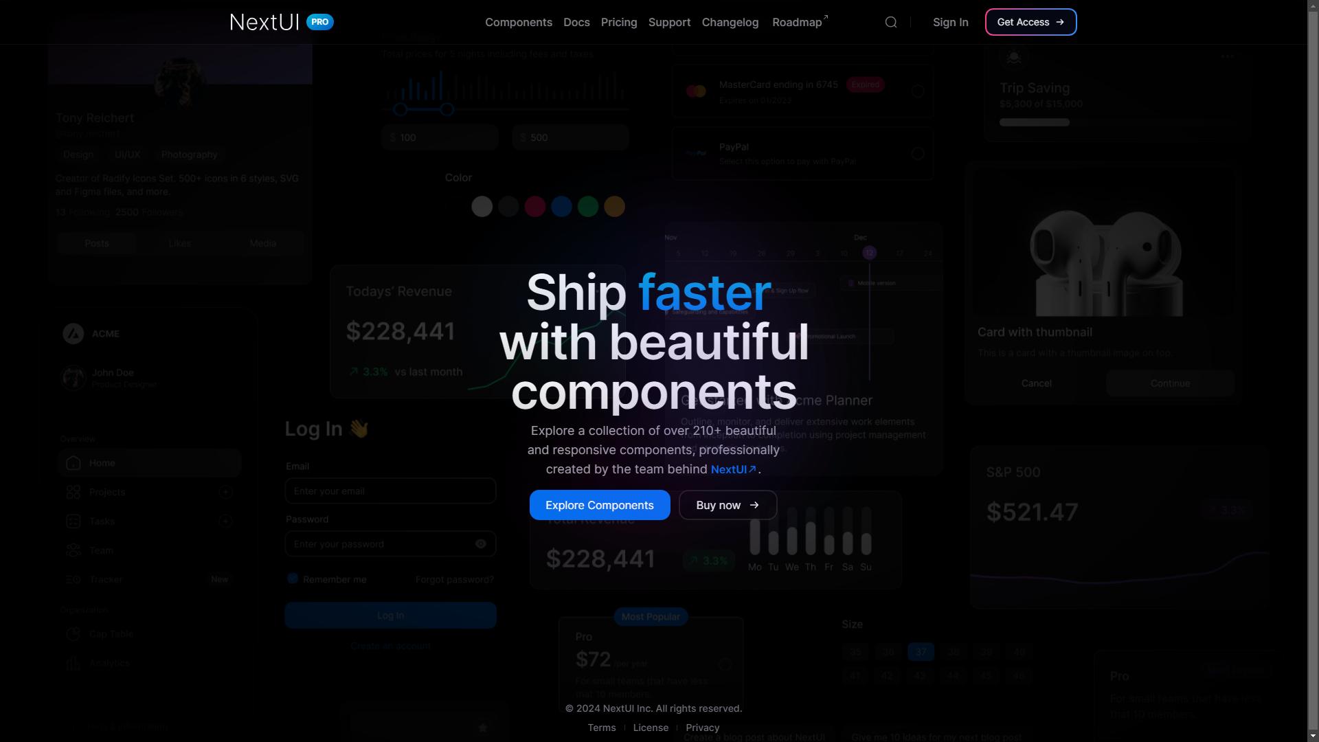 HeroUI Pro - 高效构建AI驱动的Web应用