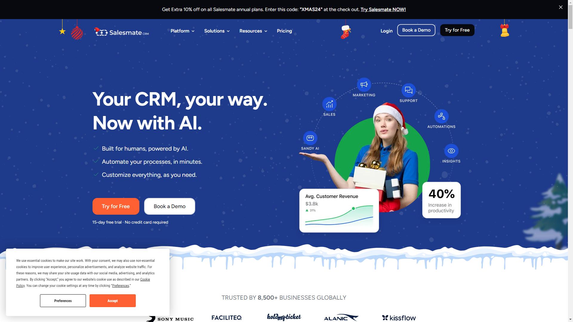 Salesmate CRM是一款高效的销售管理工具，帮助企业提高销售效率。