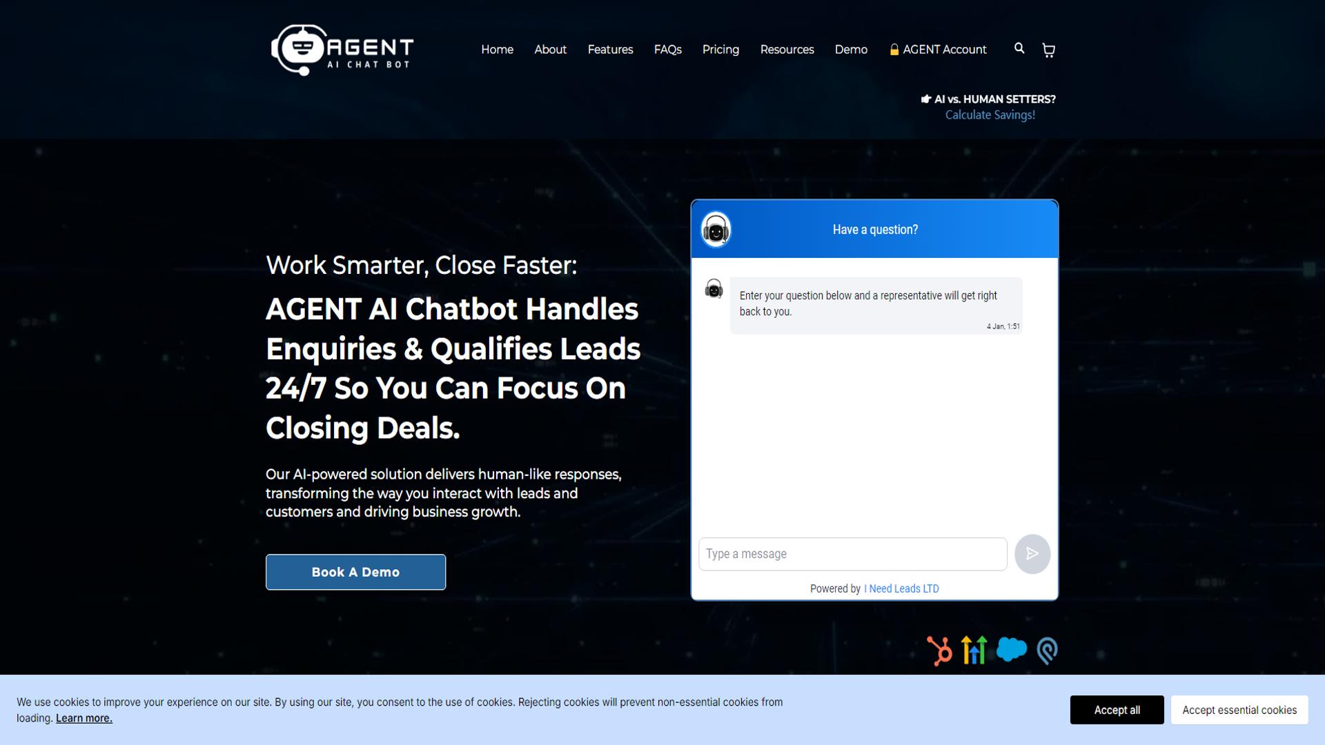 AGENT AI Chat Bot：由OpenAI和Anthropic驱动的商业效率未来