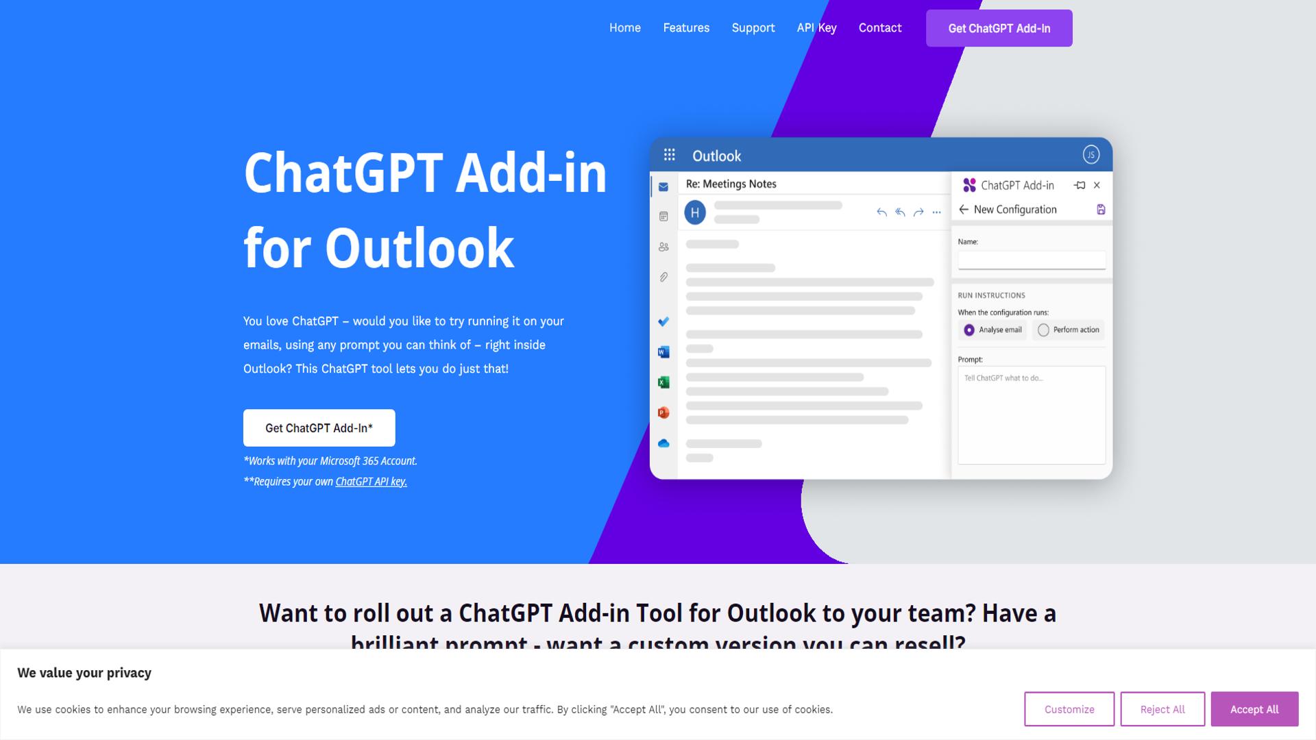 Home - ChatGPT for Outlook