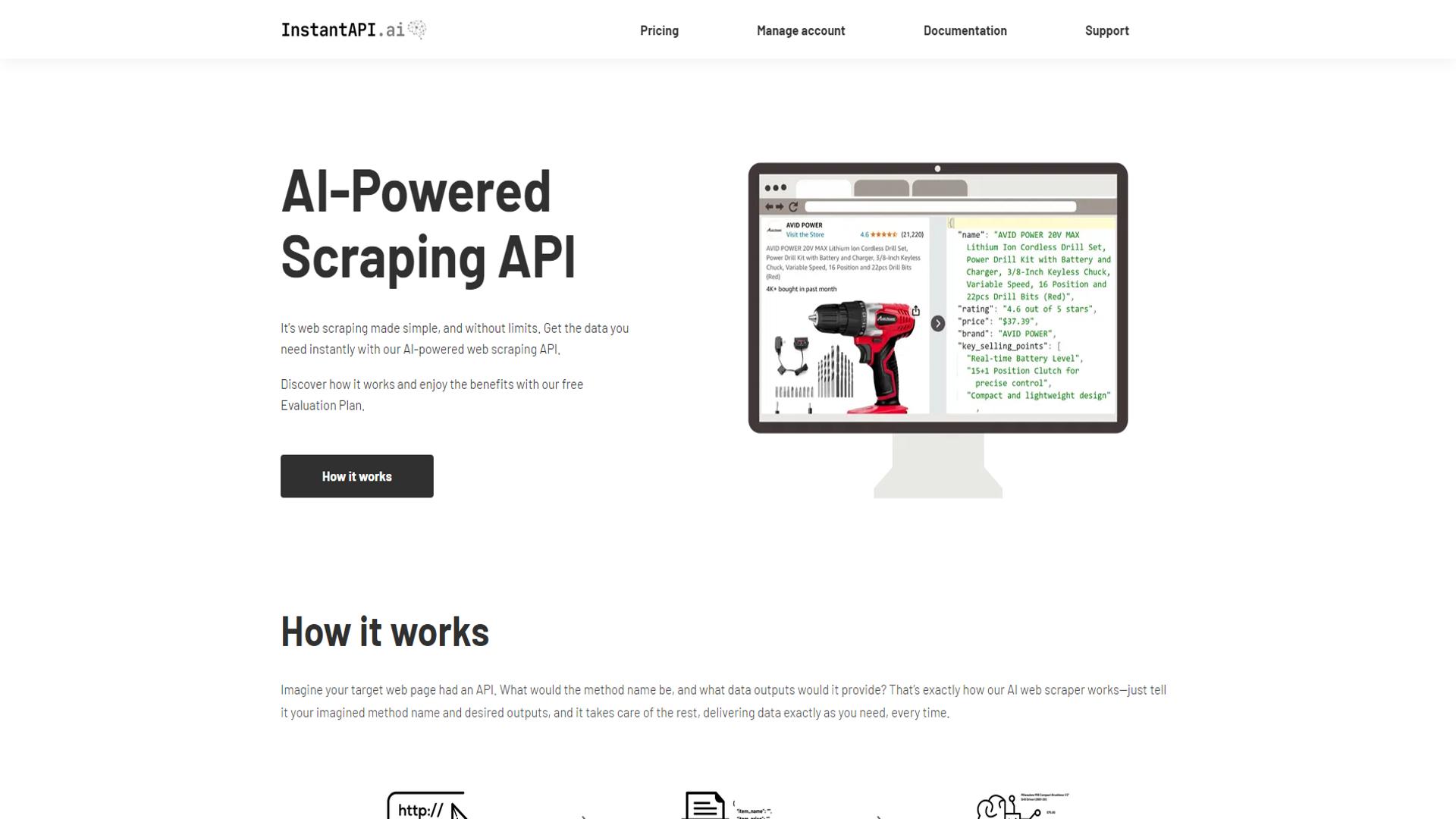 AI Web Scraper | InstantAPI.ai