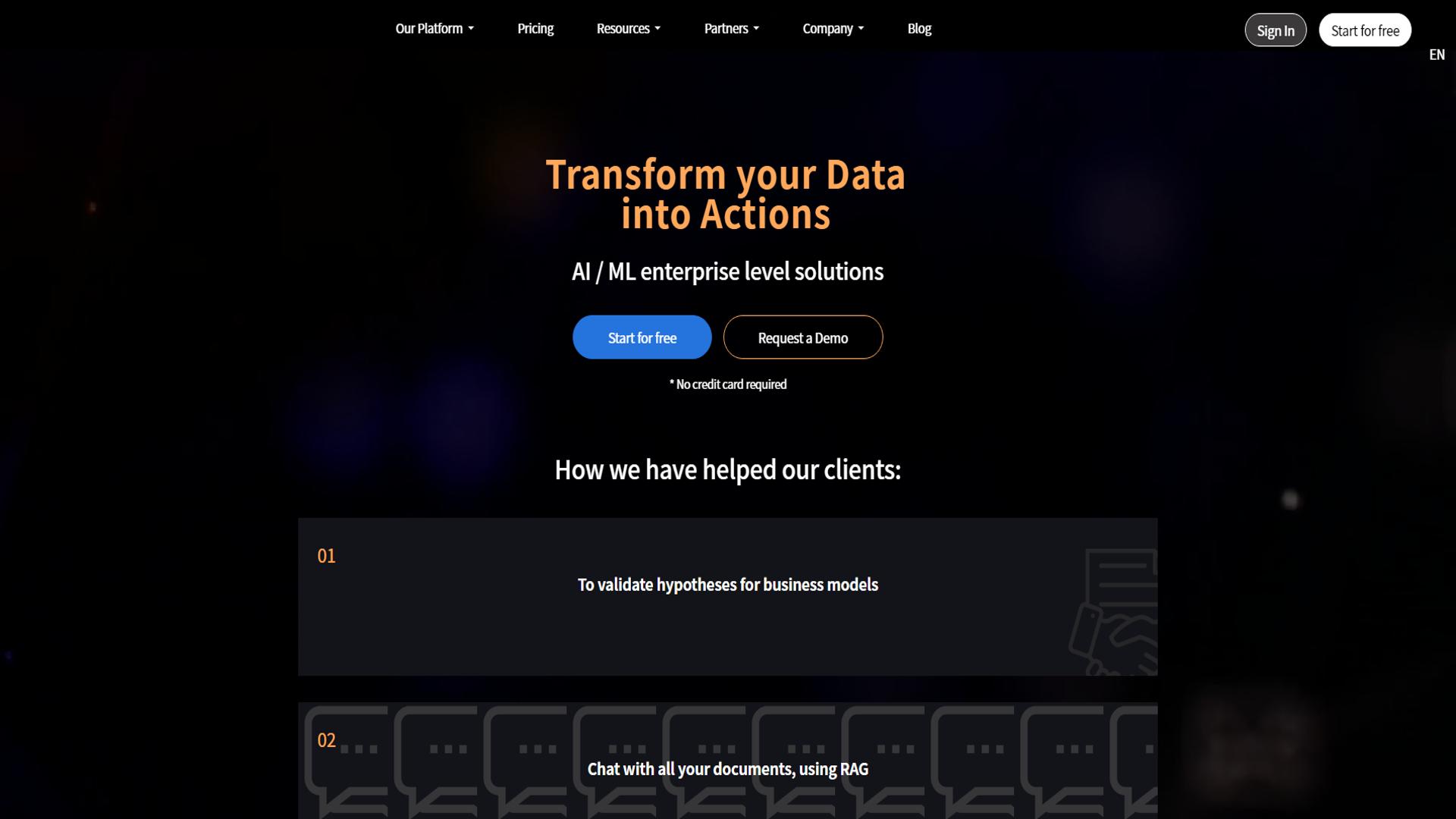 NextBrain AI - 无代码的机器学习解决方案