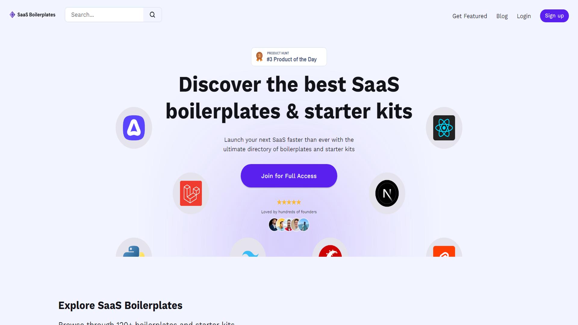 SaaS Boilerplates - 发掘最好的 SaaS Starter Kits 和 Boilerplates